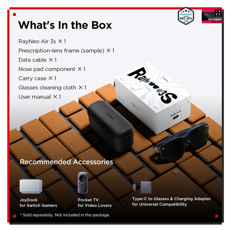 RayNeo Air 3s XR グラス
